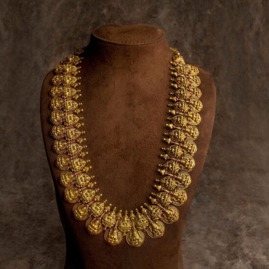 Buy Antique Lakshmi Kasu Haram in Coimbatore | Samriddhi